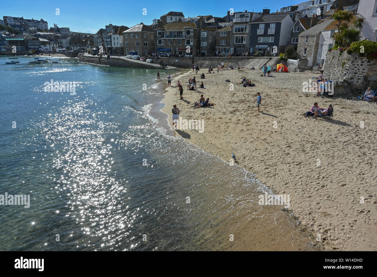 Beach, St Ives, Cornwall Stock Photo - Alamy