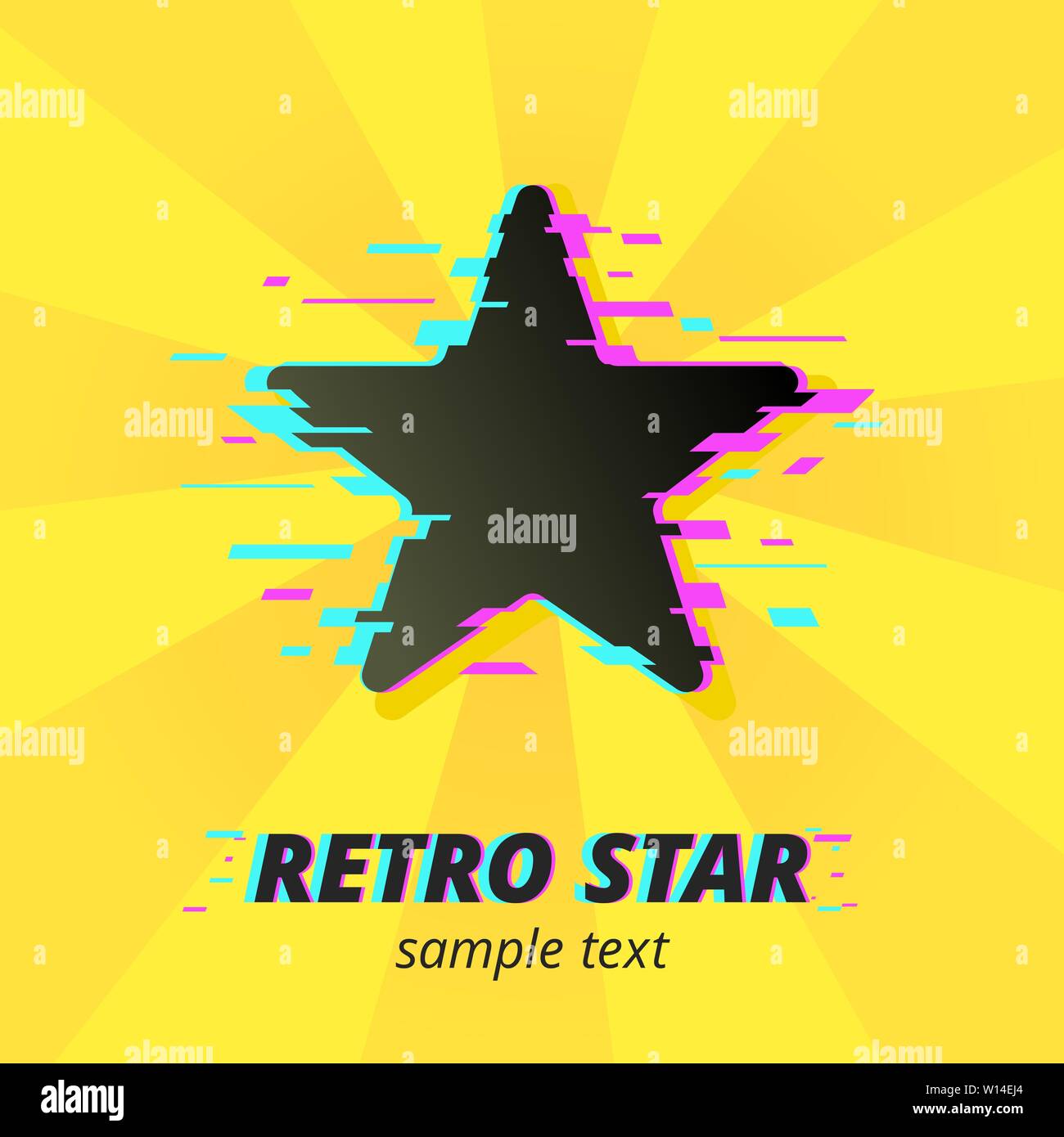 Retro Star Wallpaper