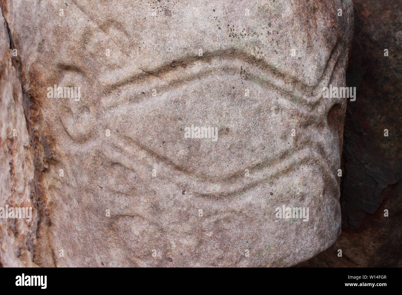 Brazil rock engraving hi-res stock photography and images - Alamy