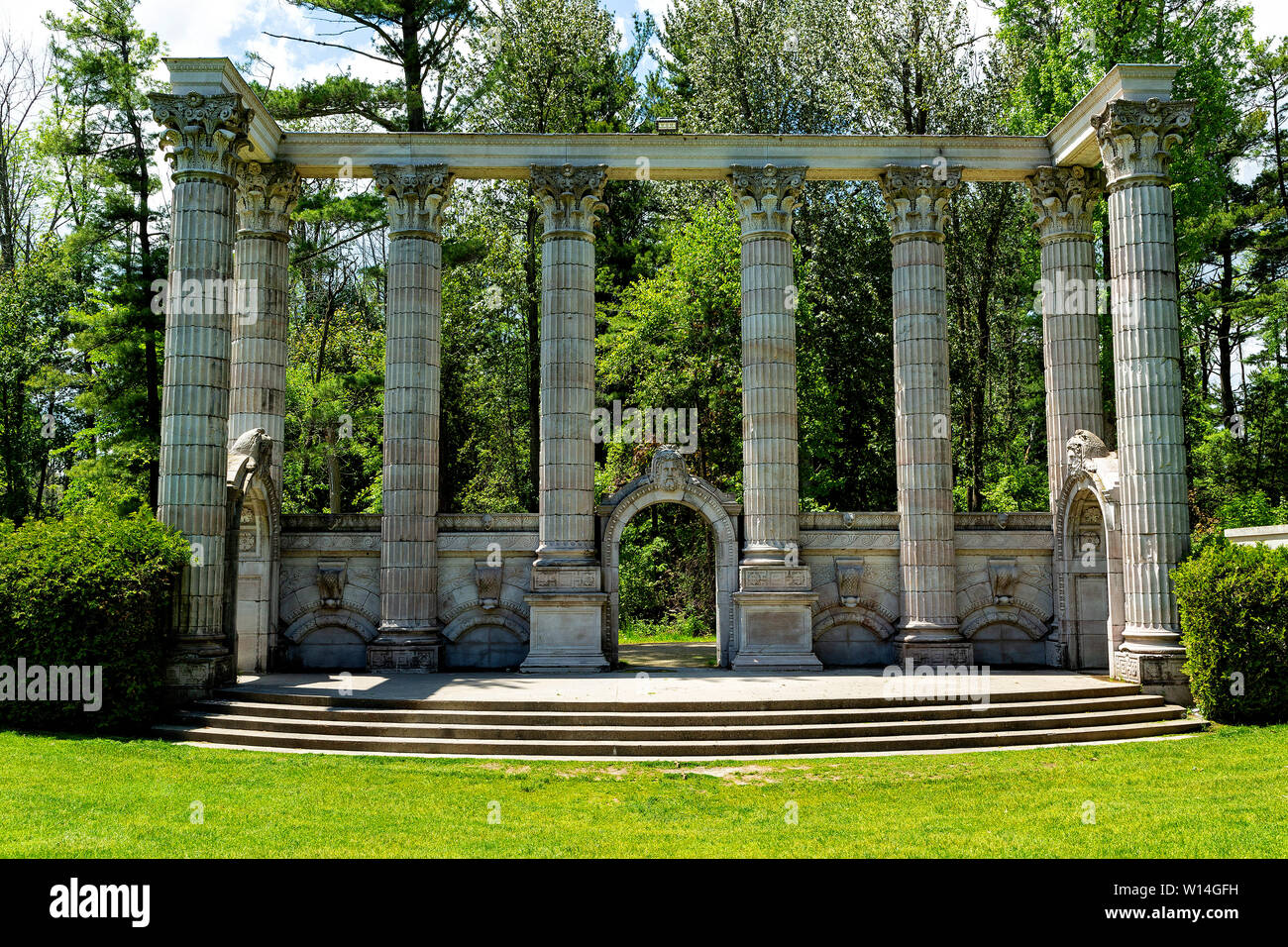 Guild Park in Toronto Ontario Canada Architectural artifacts Stock ...