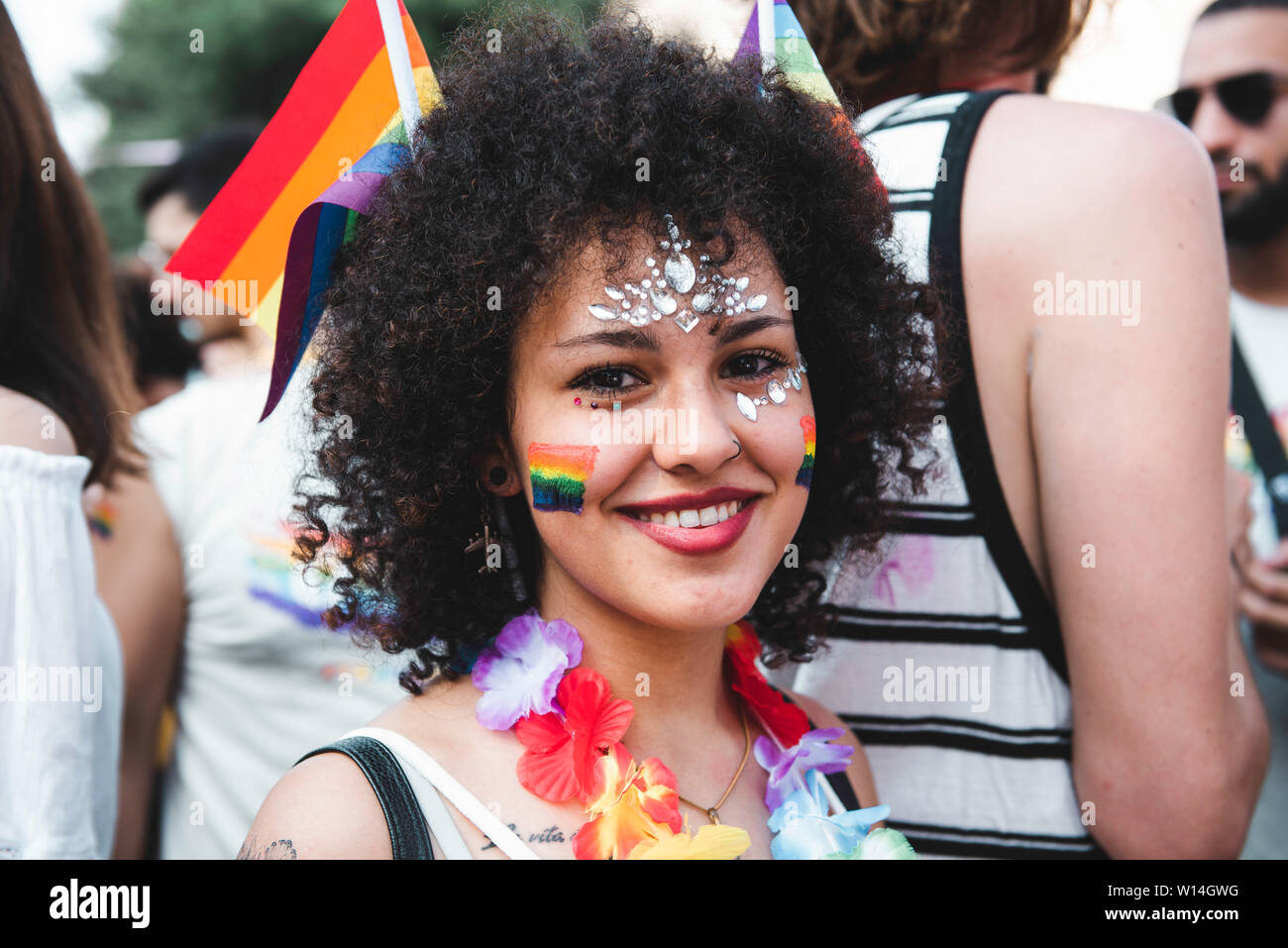 Milano Pride 2019 Stock Photo - Alamy