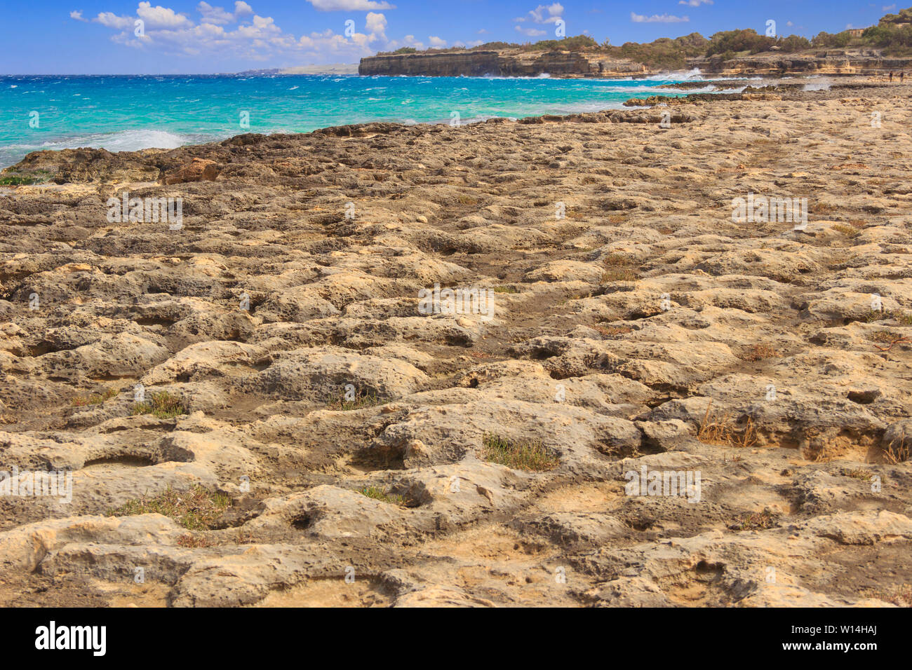 Protected oasis of the lakes Alimini: Bay of the Turks ( Baia dei ...