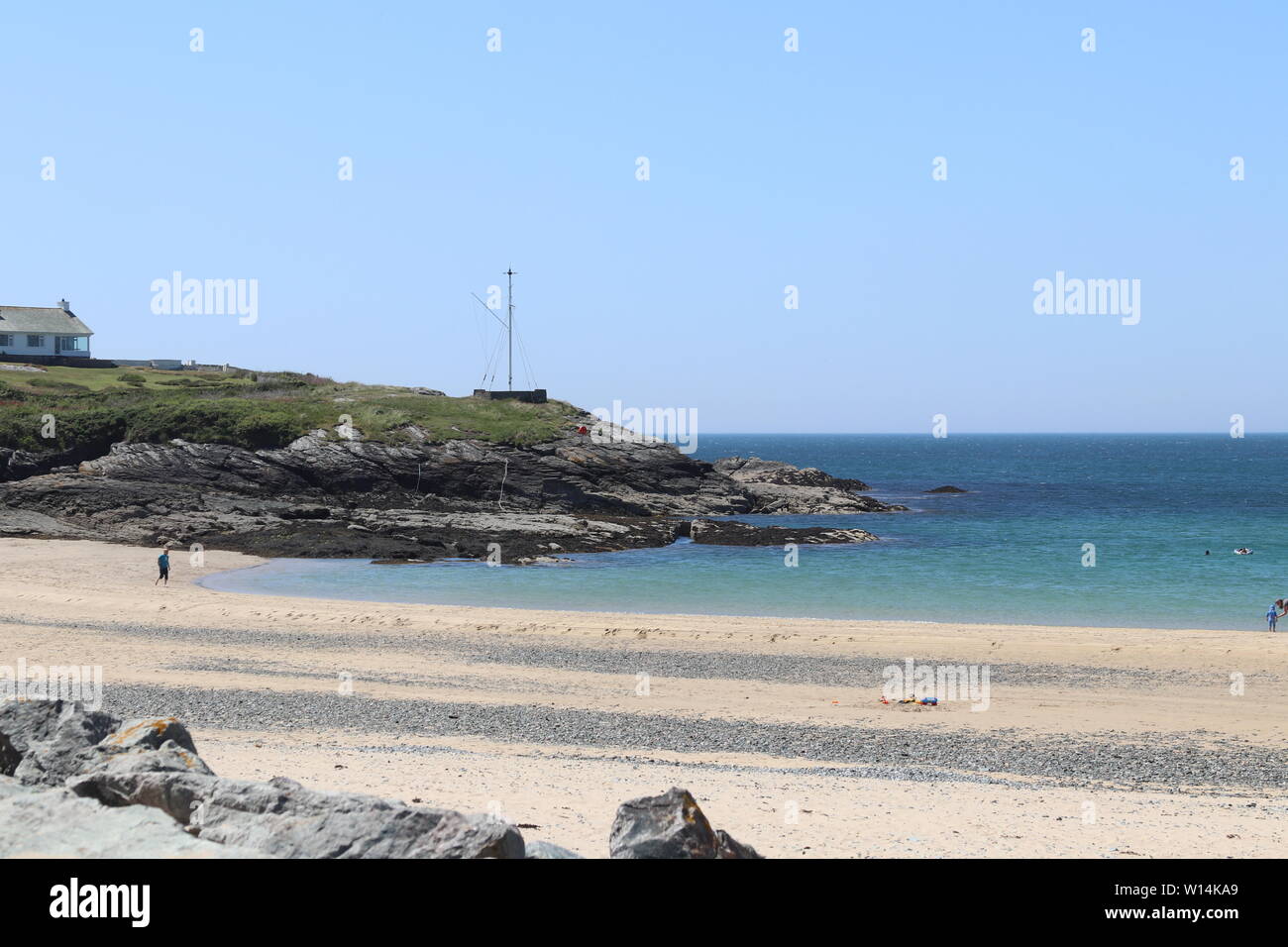Trearddur bay village north wales hi-res stock photography and images ...