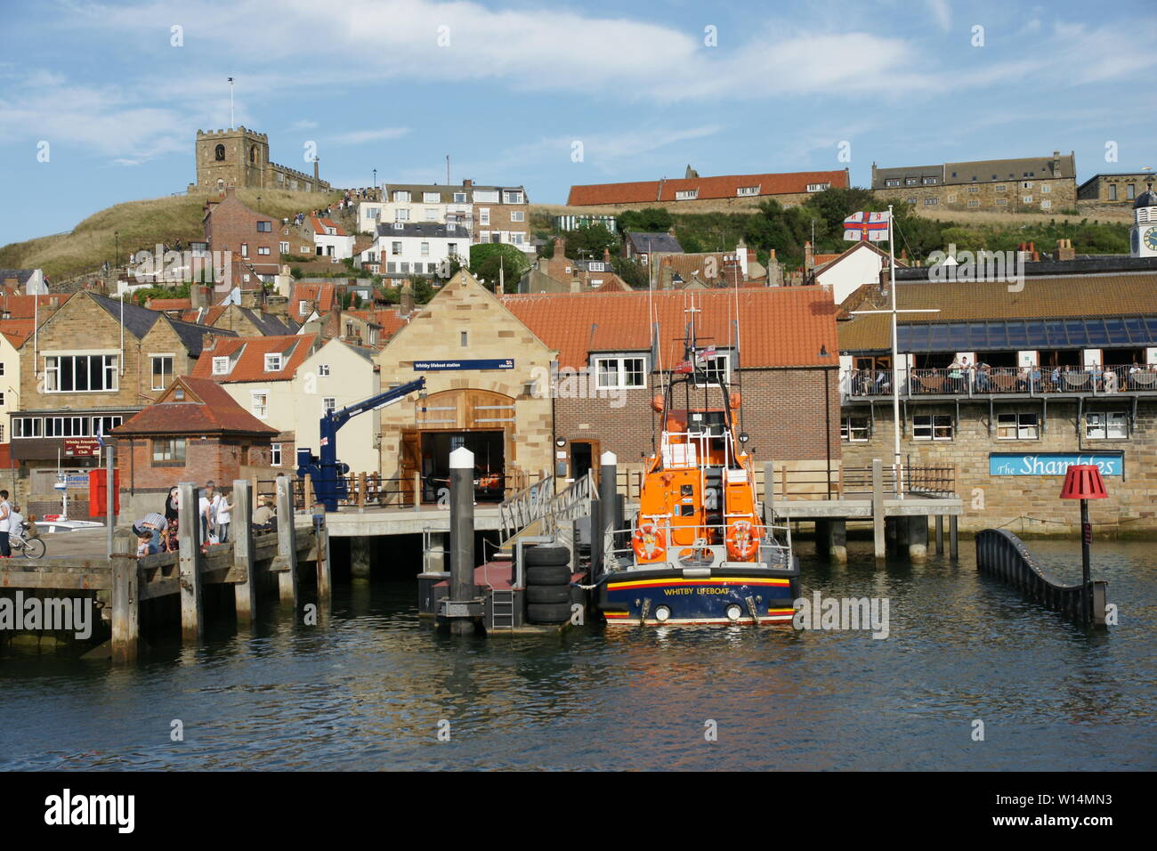 Whitby fishing port hi-res stock photography and images - Alamy