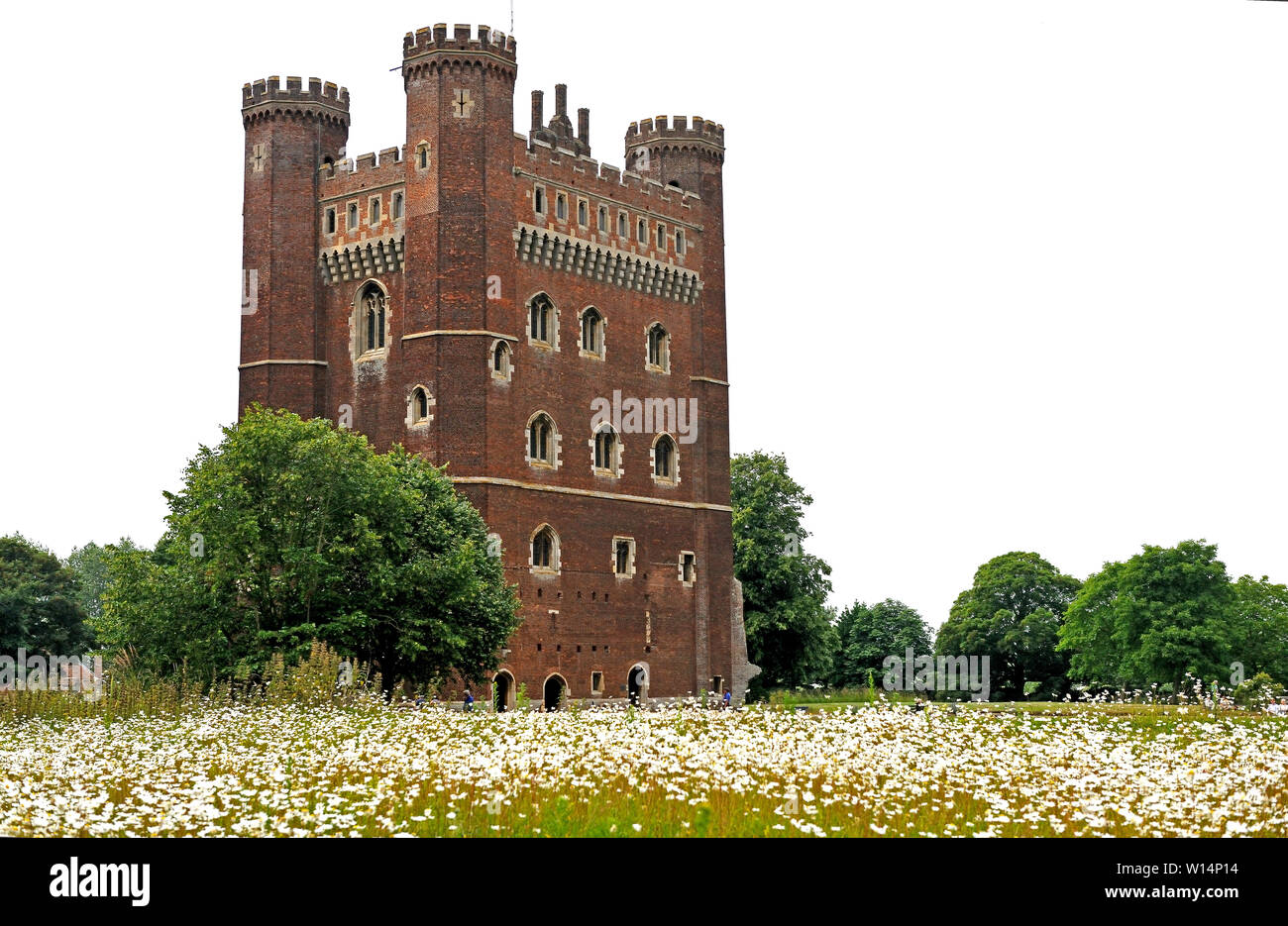 Tattershall Castle, Lincolnshire Stock Photo - Alamy