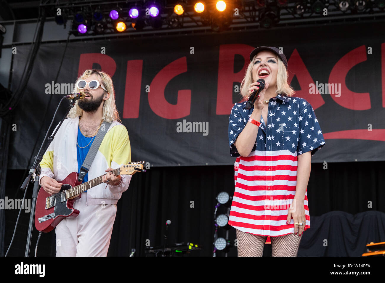 June 28, 2019 - Milwaukee, Wisconsin, U.S - COLE RANDALL and SHPRESA ...