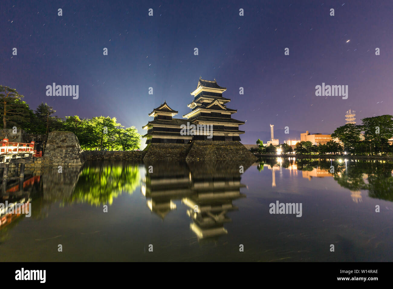 Japanese village at night hi-res stock photography and images - Alamy