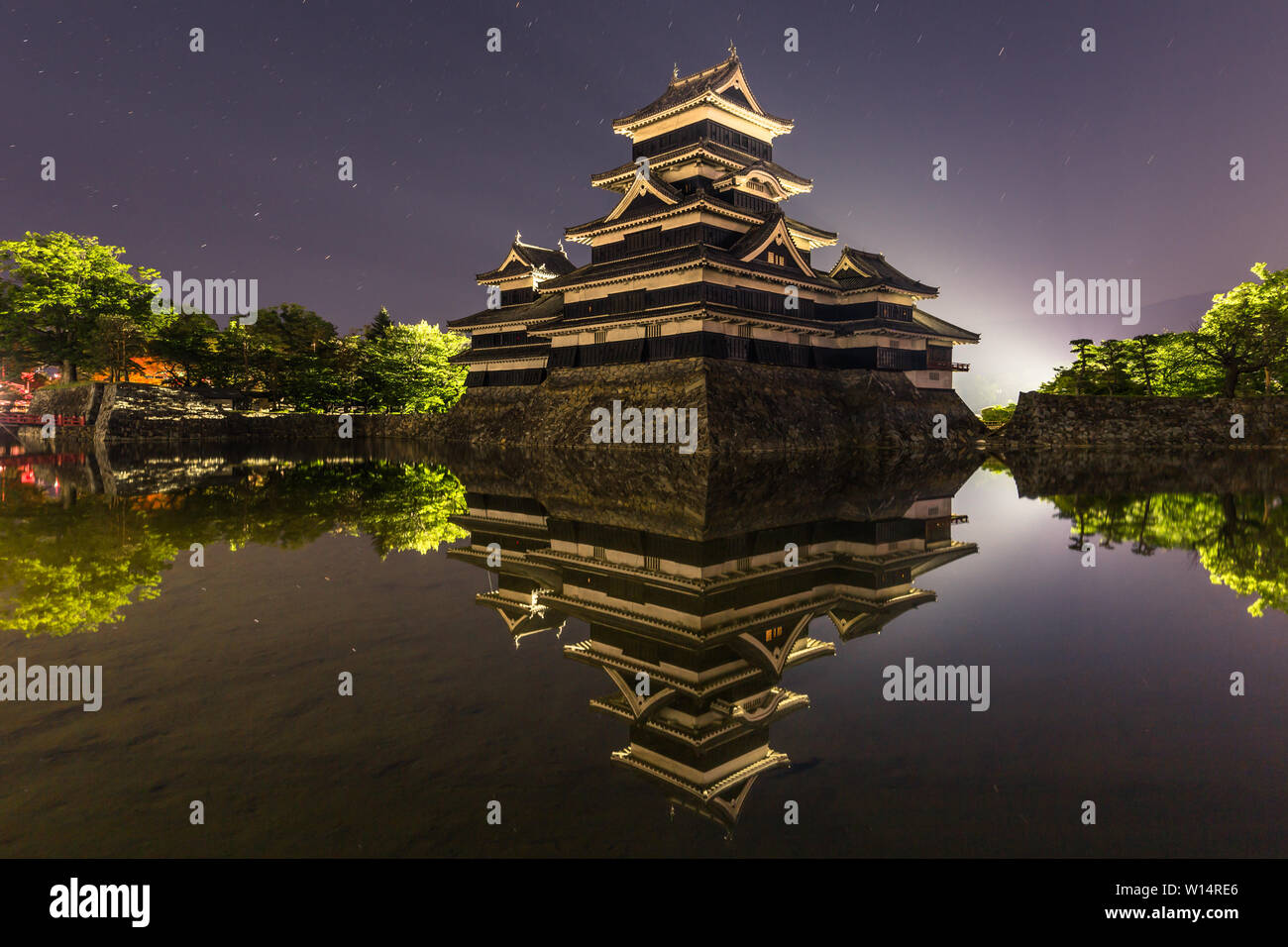 Japanese village at night hi-res stock photography and images - Alamy