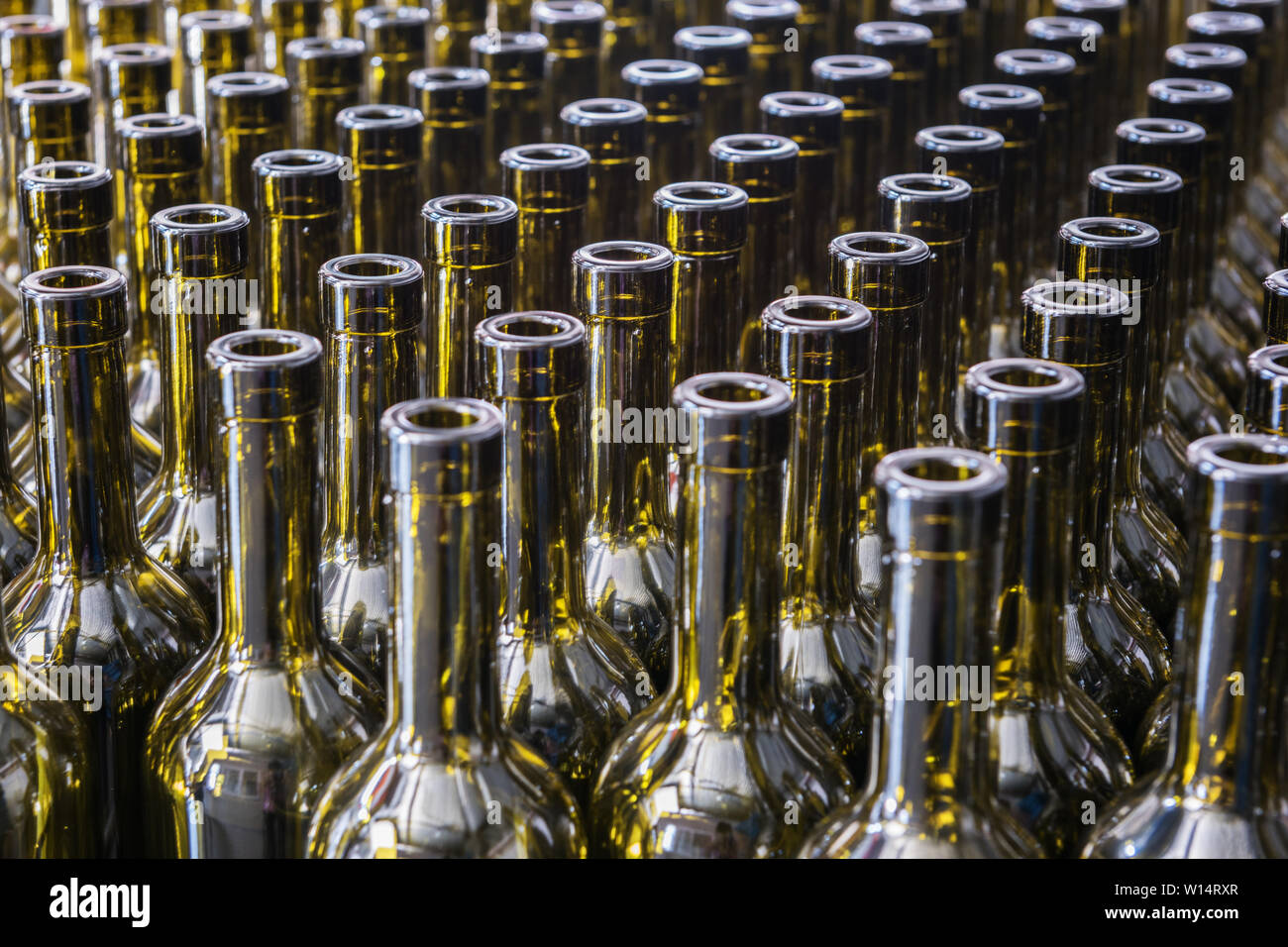 Wine bottles background, winemaking process to preparing wine for ...