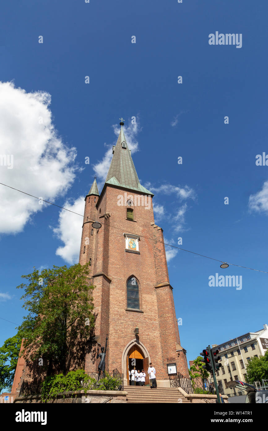 St olavs cathedral hi-res stock photography and images - Alamy