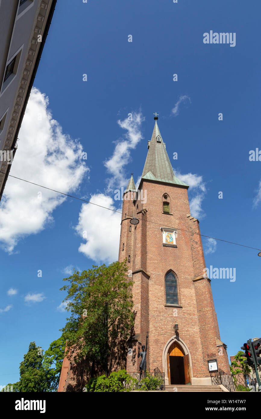 St. Olav's Church, Oslo Norway Stock Photo - Alamy