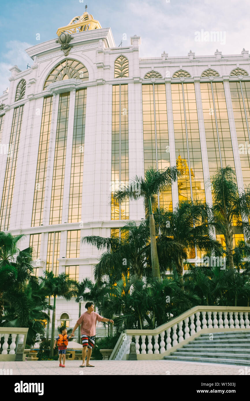 The Grand Resort Deck of Galaxy resort in Macau Stock Photo - Alamy