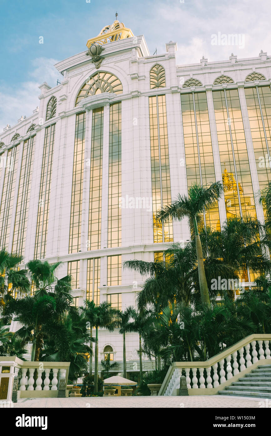 The Grand Resort Deck of Galaxy resort in Macau Stock Photo - Alamy