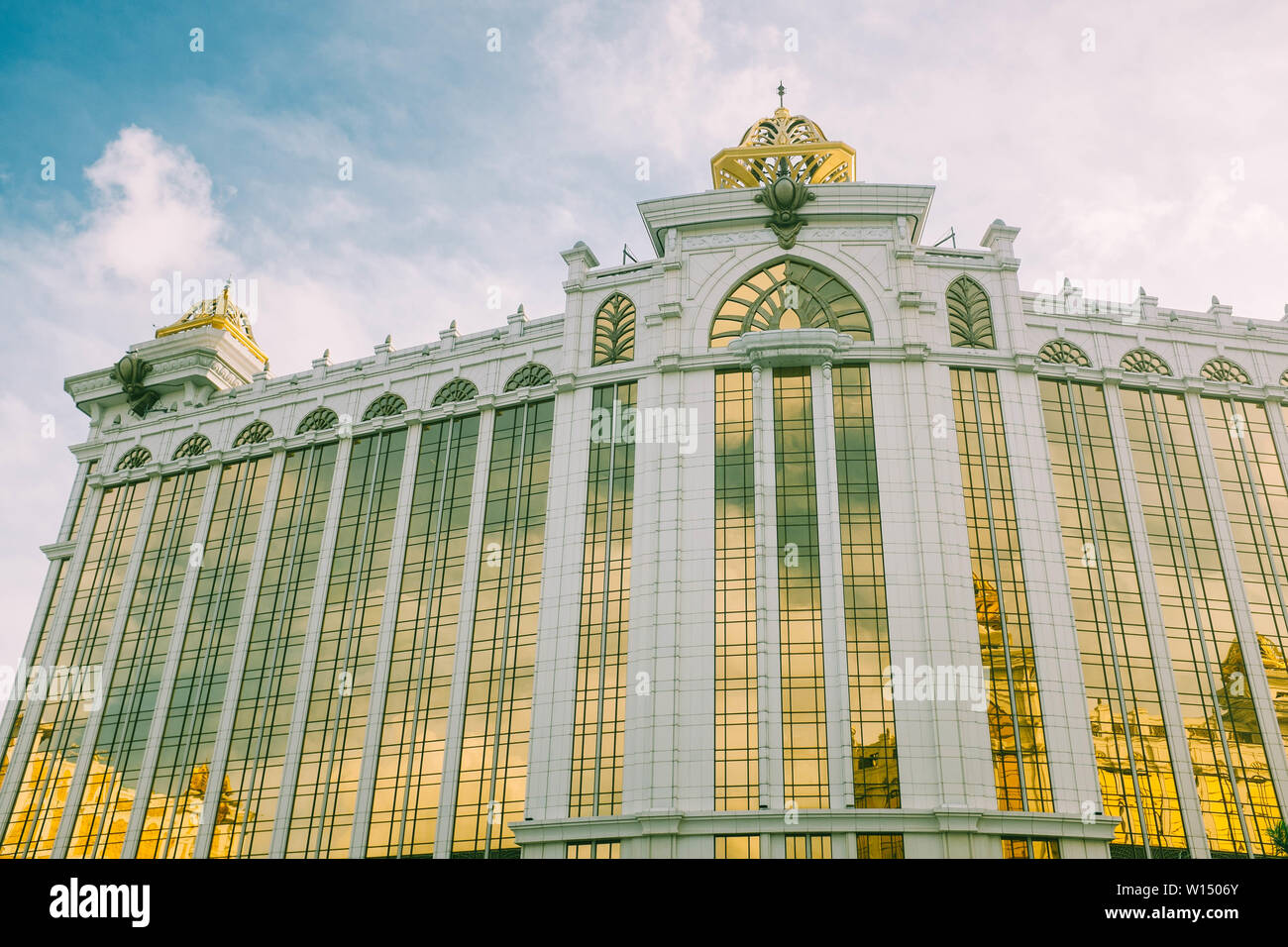 The Grand Resort Deck of Galaxy resort in Macau Stock Photo - Alamy