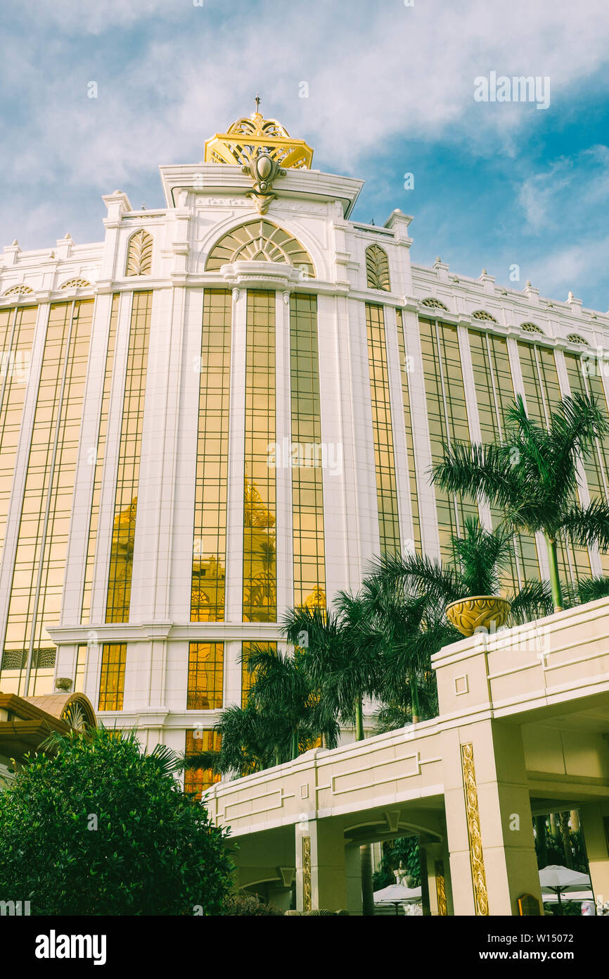 The Grand Resort Deck of Galaxy resort in Macau Stock Photo - Alamy