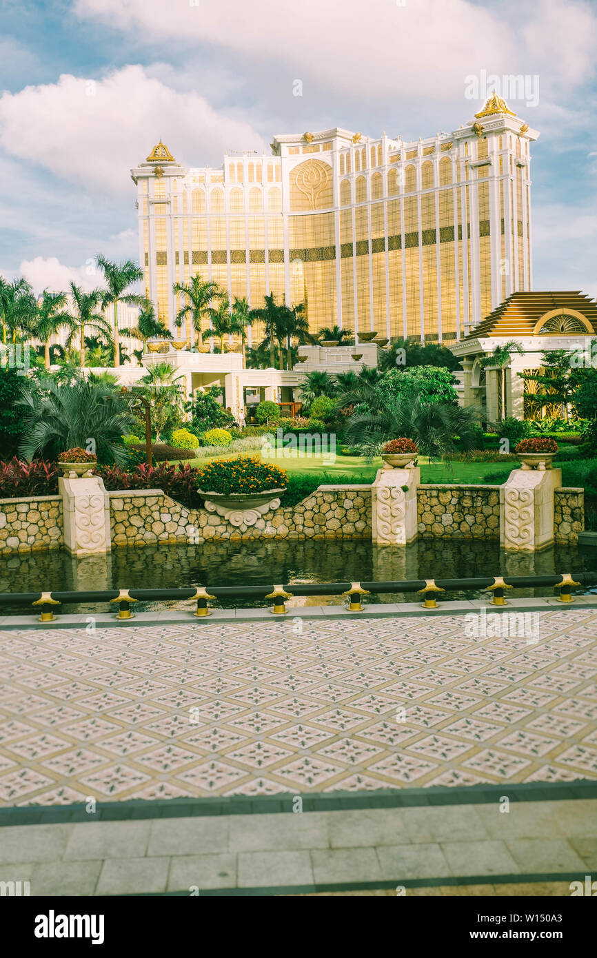 The Grand Resort Deck of Galaxy resort in Macau Stock Photo - Alamy