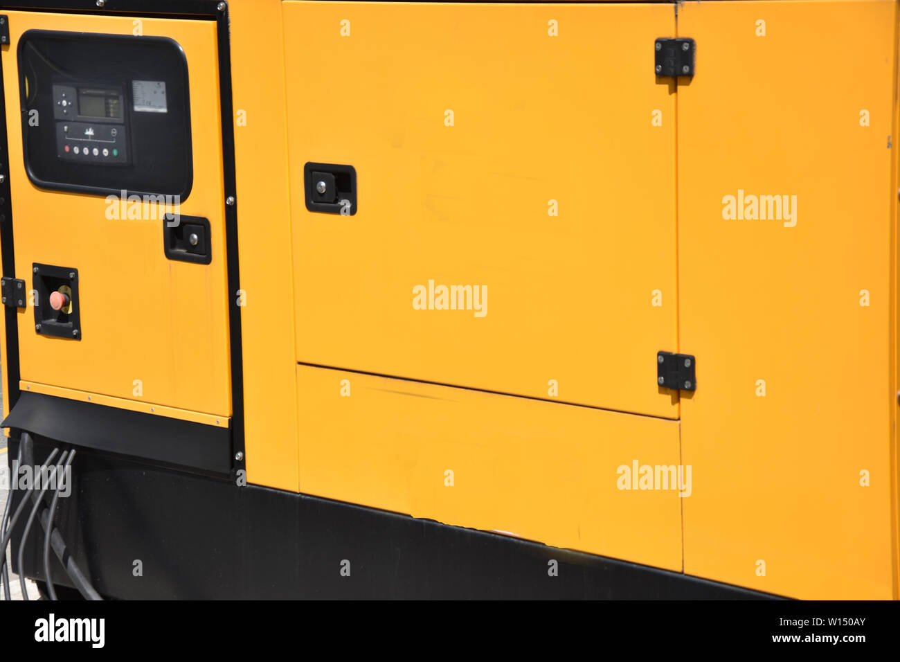 Auxiliary Diesel Generator for Emergency Electric Power Stock Photo - Alamy
