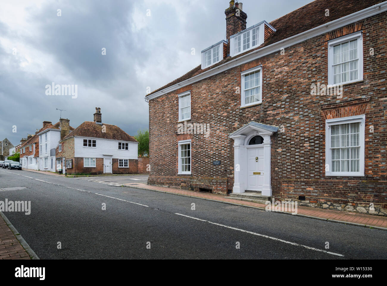 Ancient Cottages in the small town of Winchelsea, East Sussex, Kent ...