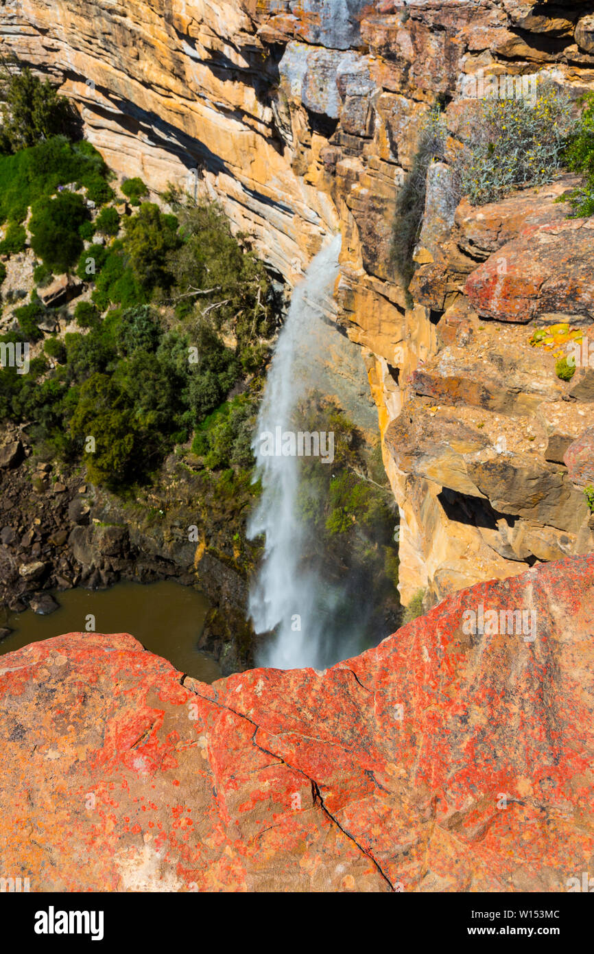 Waterfall, Nieuwoudtville, Namaqualand, Northern Cape province, South ...