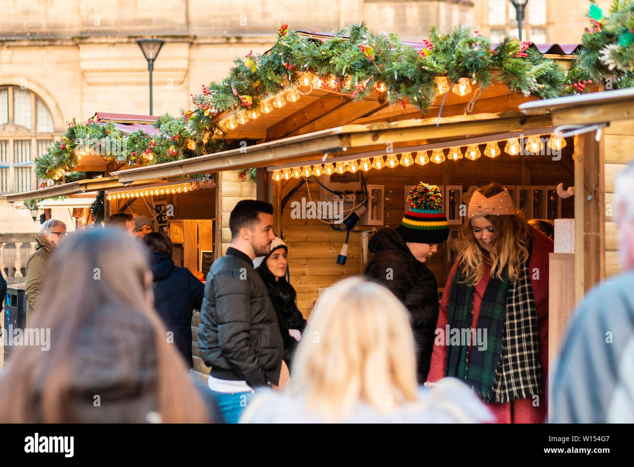 Sheffield christmas market hi-res stock photography and images - Alamy