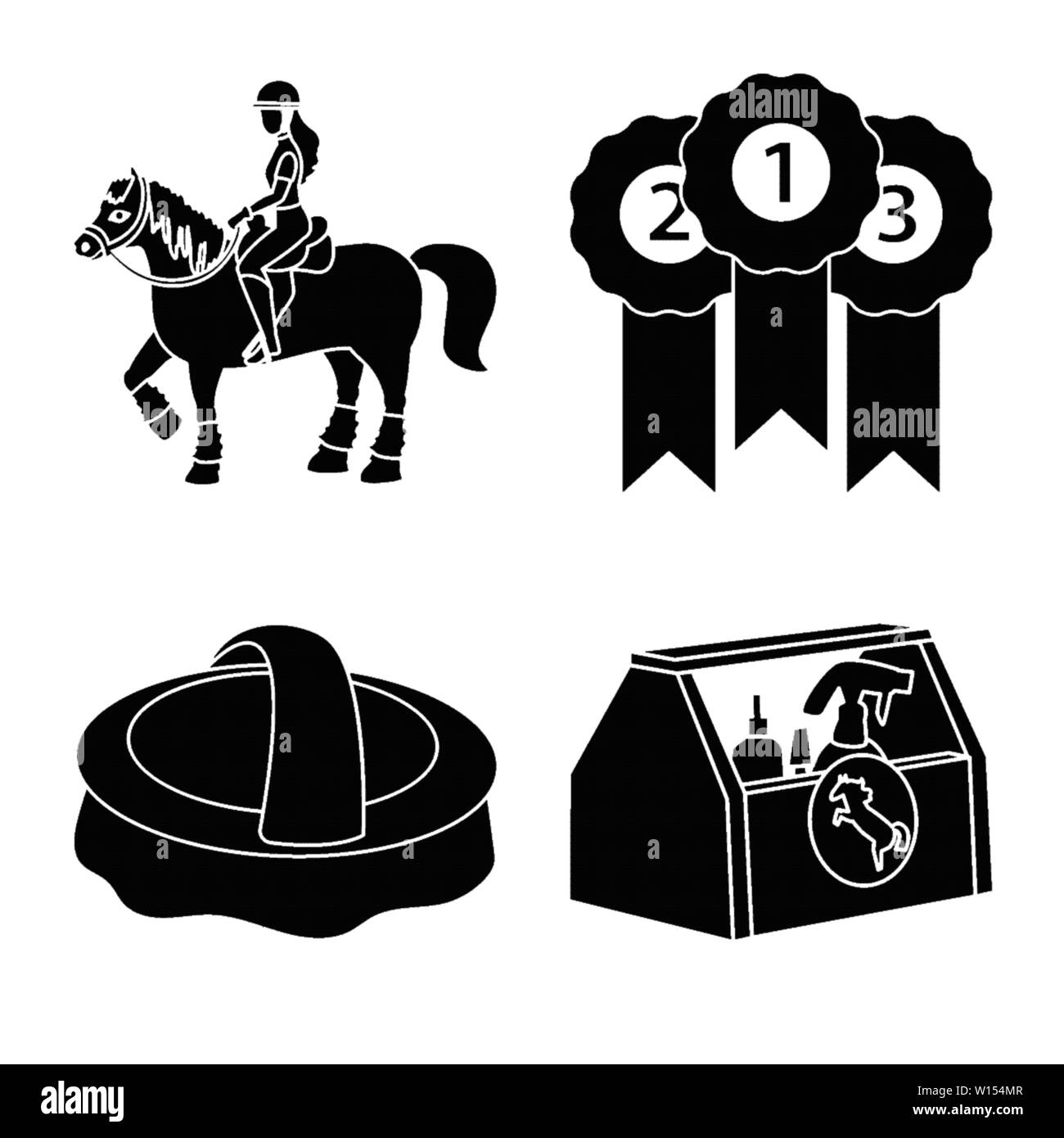 Vector illustration of sport and competition icon. Set of sport and ...