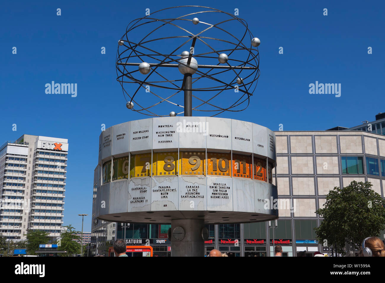 World Clock (German: Weltzeituhr), also known as the Urania World Clock ...