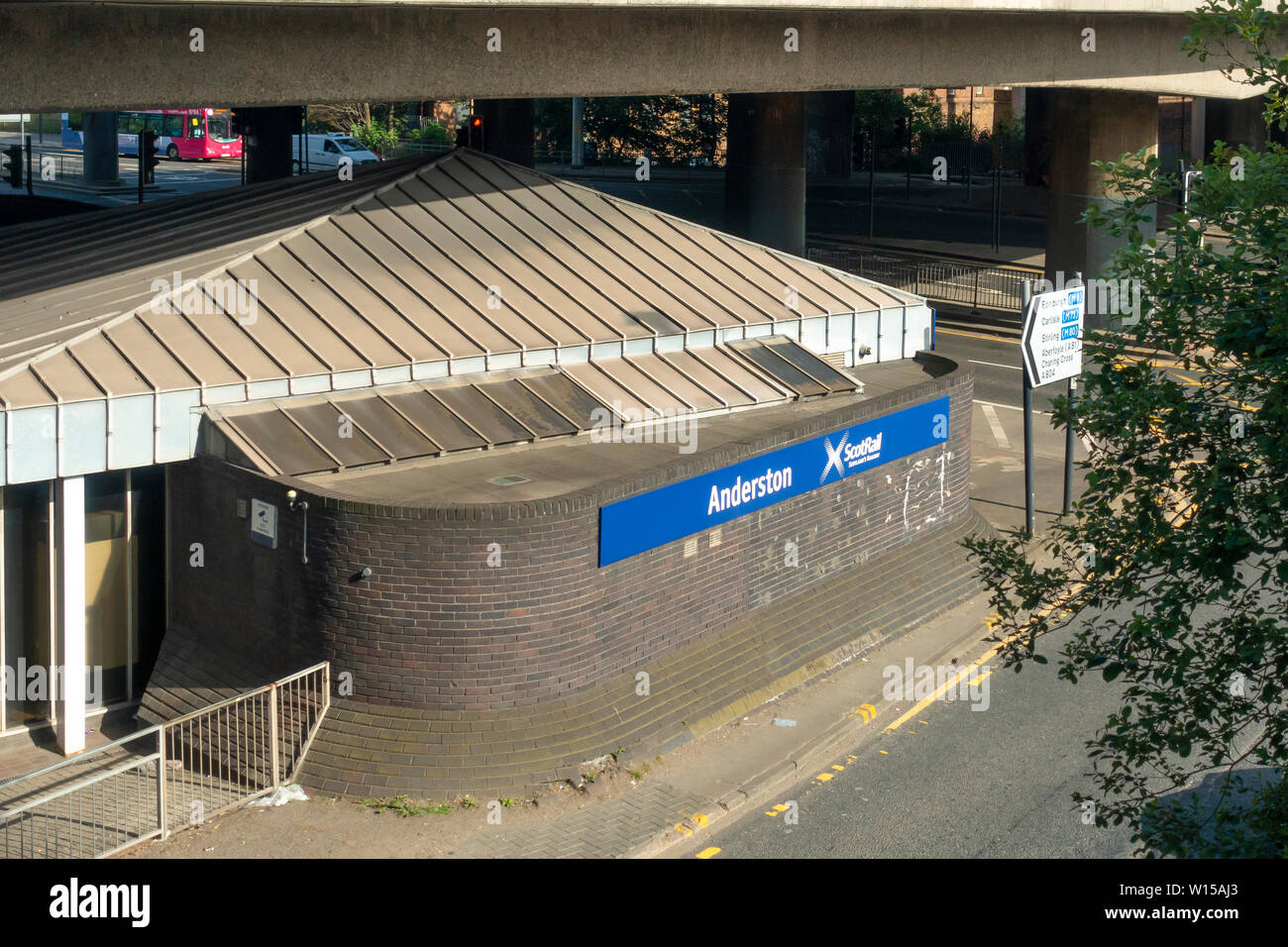 Anderston train station hi-res stock photography and images - Alamy