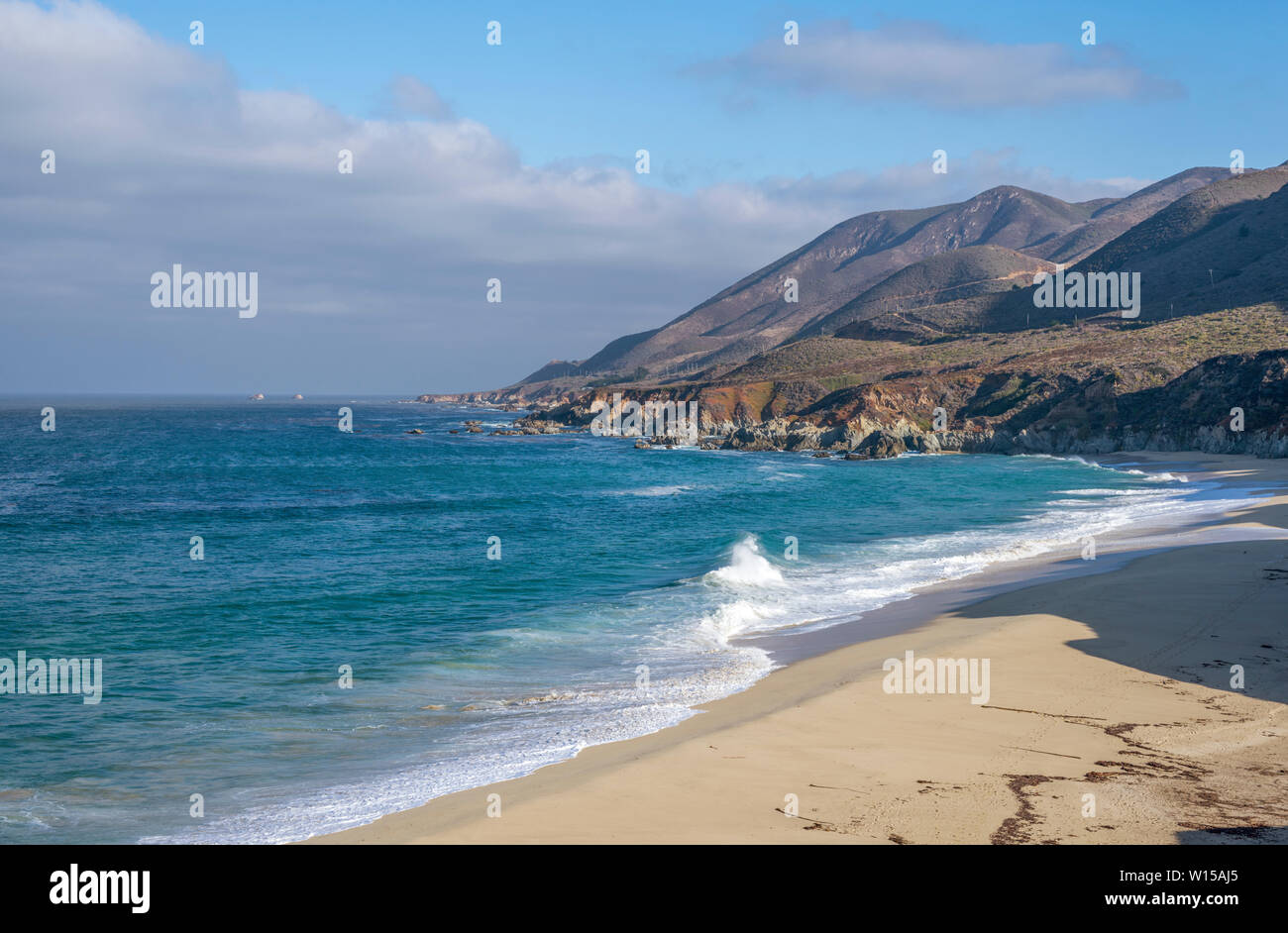Garrapata State Beach. Monterey coast, California, USA Stock Photo - Alamy