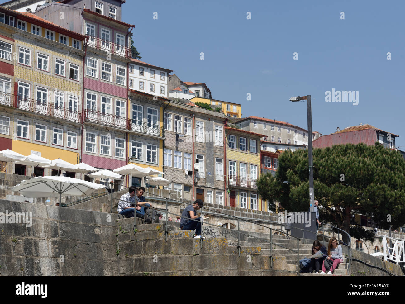 Riverside steps hi-res stock photography and images - Alamy