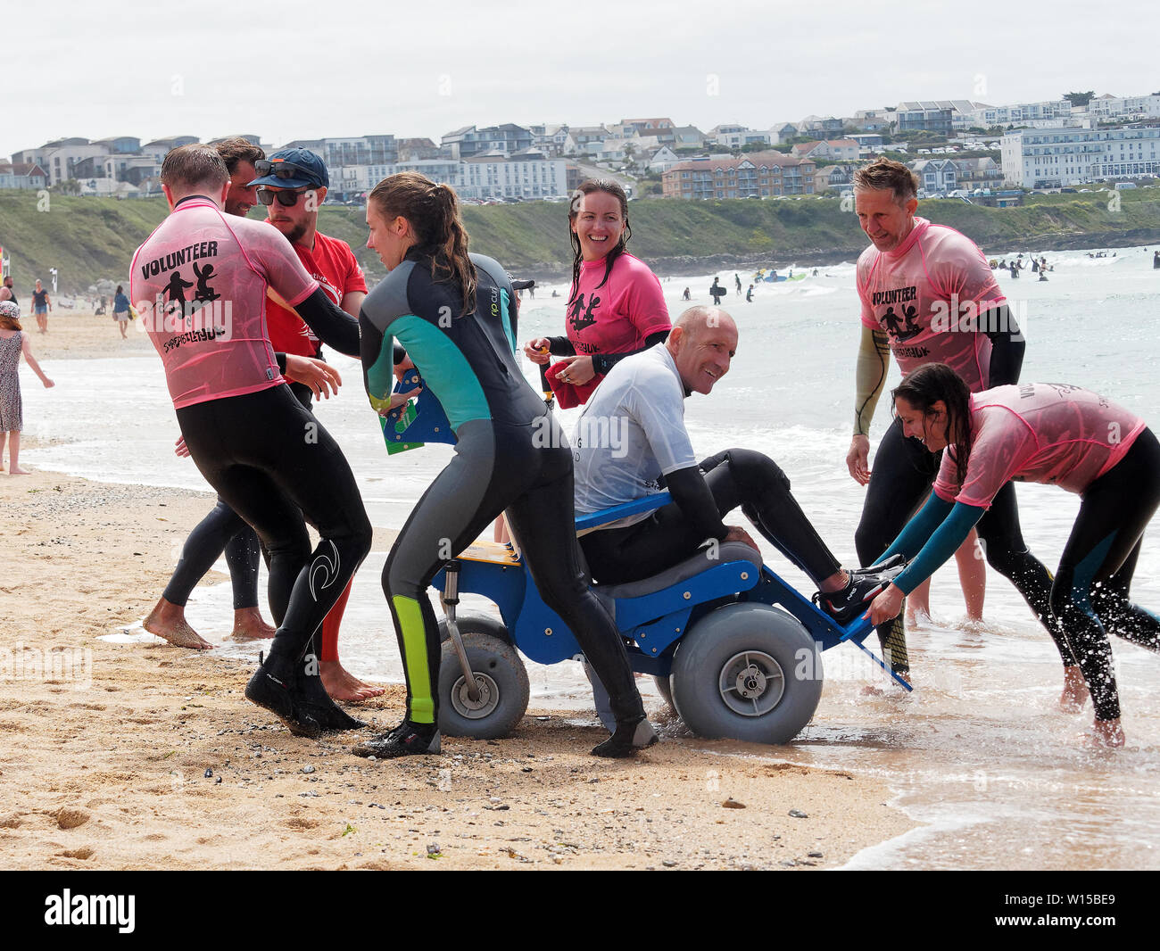 English National Adaptive surfing championship Newquay 2019 Fistral ...
