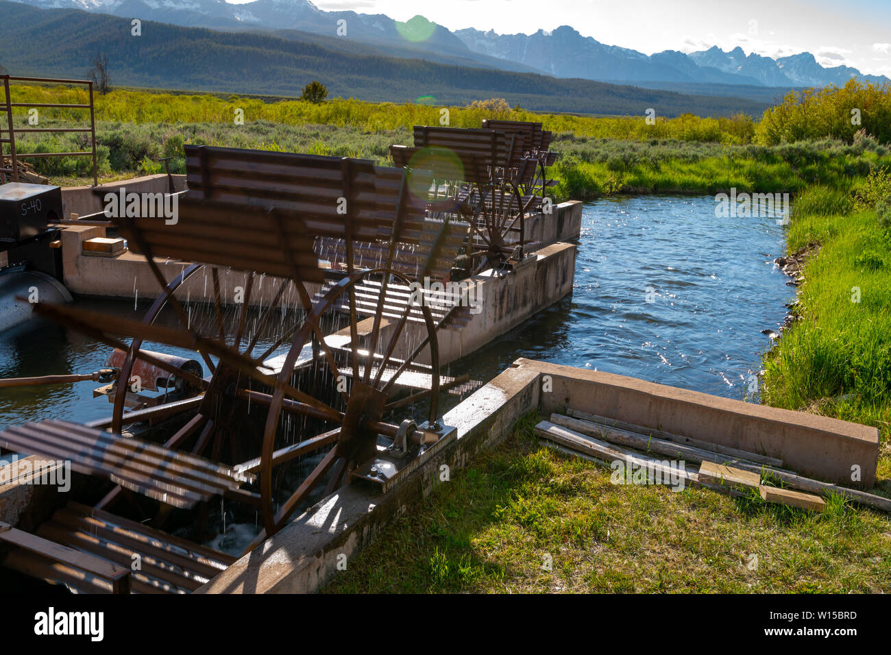 Waterwheels hi-res stock photography and images - Alamy