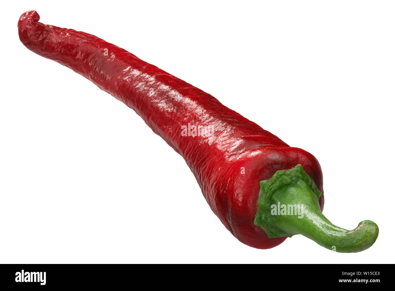Kashmiri Mirch Pepper (Capsicum annuum fruit), isolated Stock Photo - Alamy