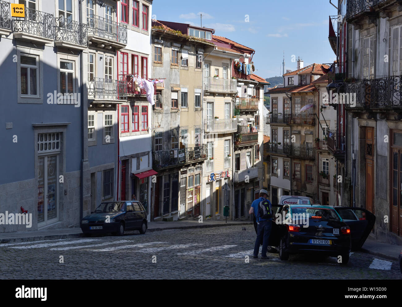 City Center Architecture, Porto, Portugal Stock Photo - Alamy