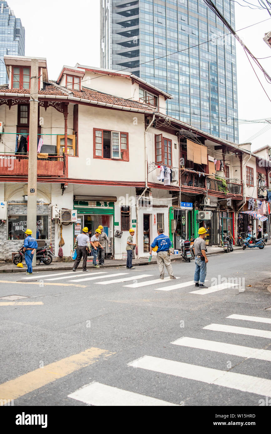 The city center of Shanghai, China Stock Photo - Alamy