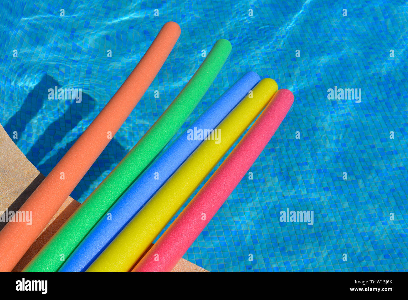 Pool noodles hi-res stock photography and images - Alamy