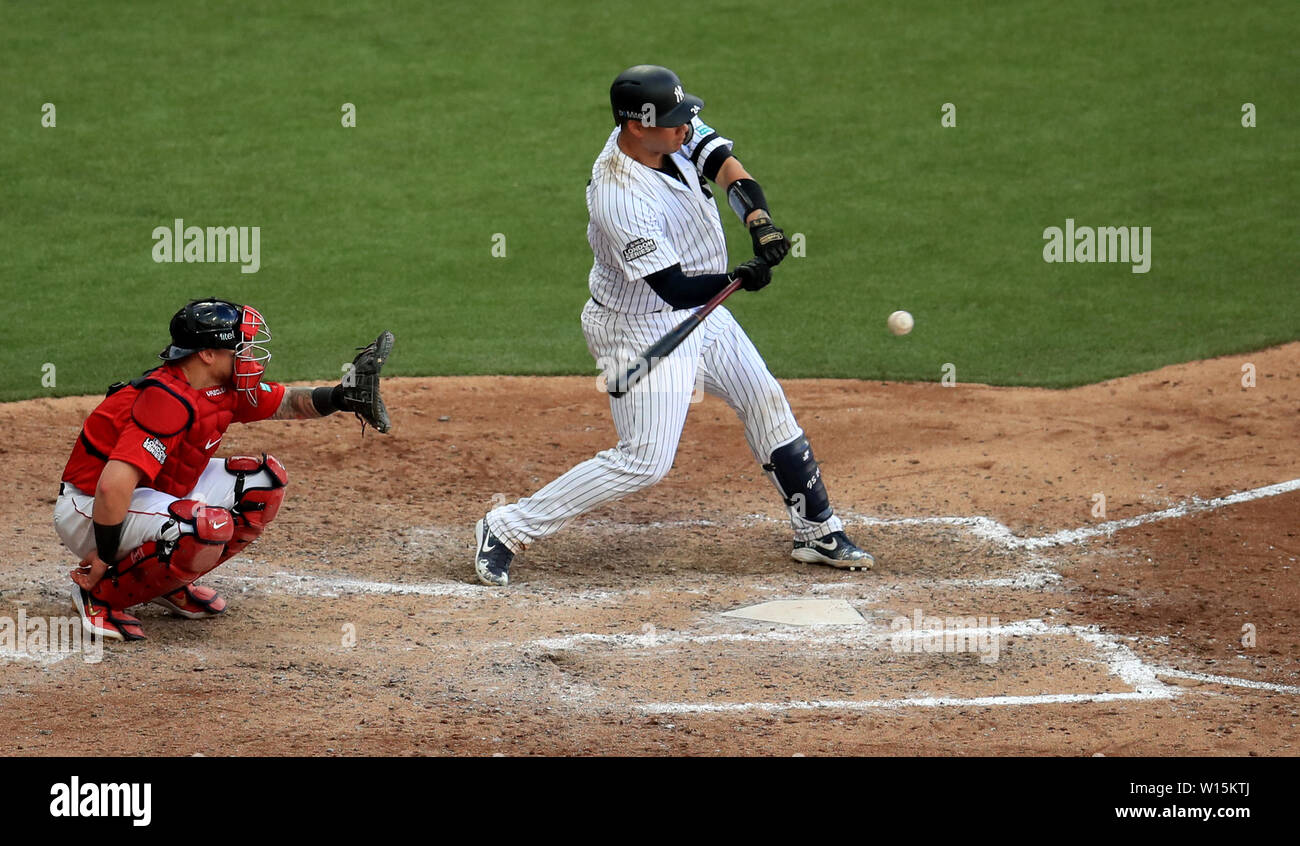 Baseball Players In Action