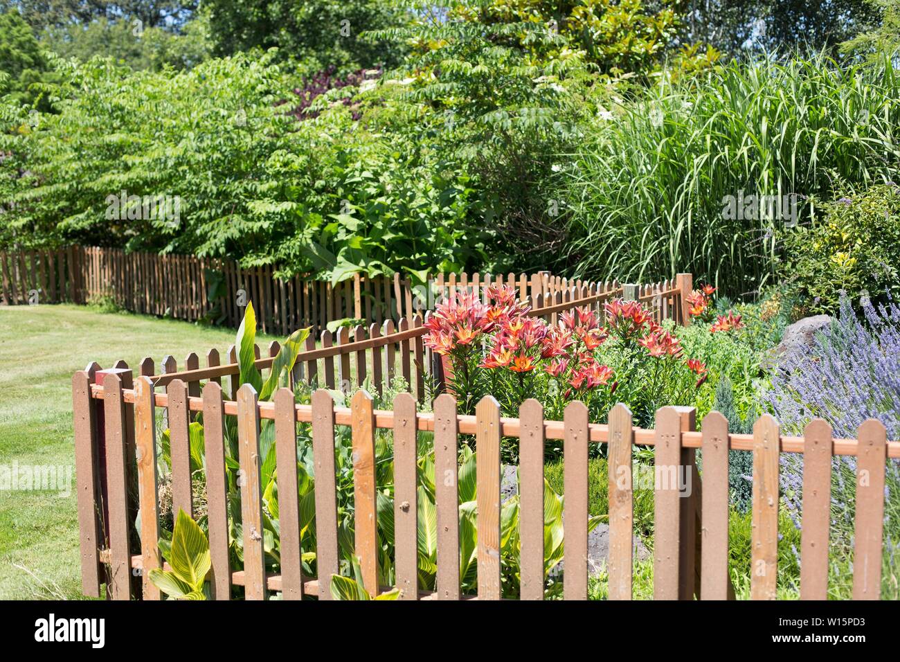 The Oregon Garden in Silverton, Oregon, USA Stock Photo - Alamy