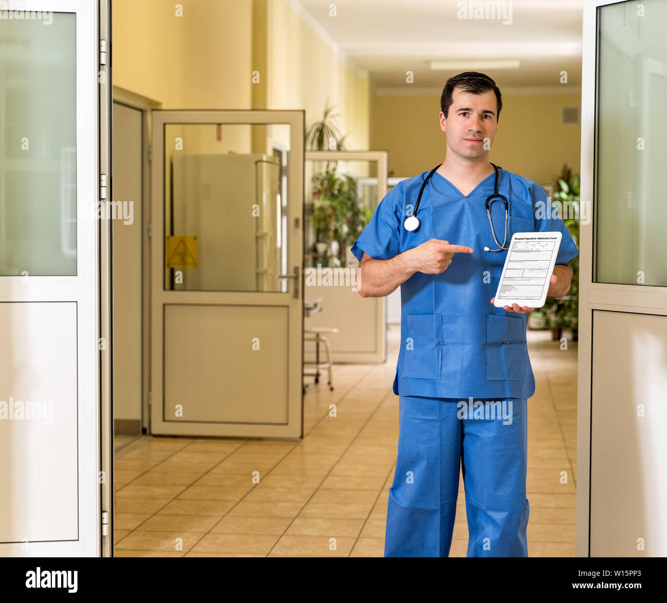 Hospital admission hi-res stock photography and images - Alamy