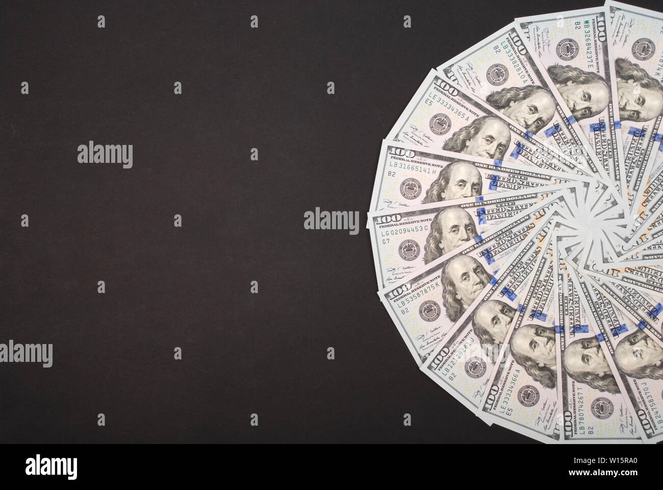 Mandala kaleidoscope from money. Abstract money background raster ...