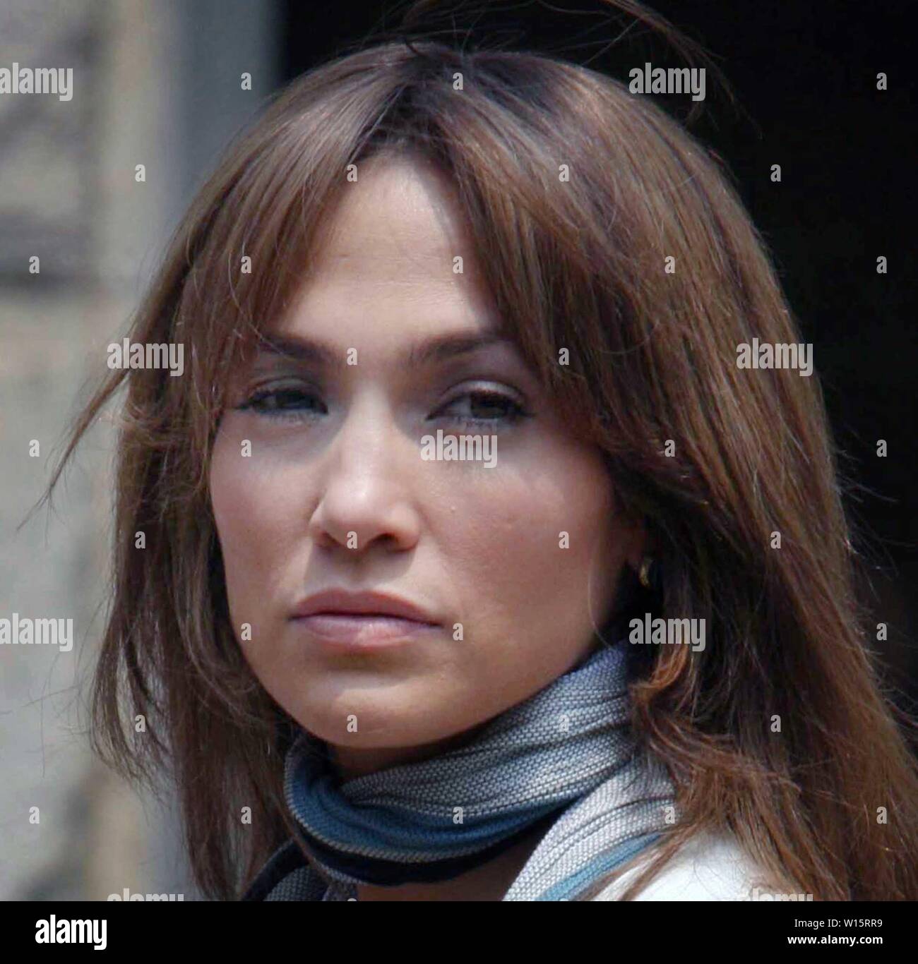 Jennifer Lopez during the first day shooting The Back-up Plan 2009 ...