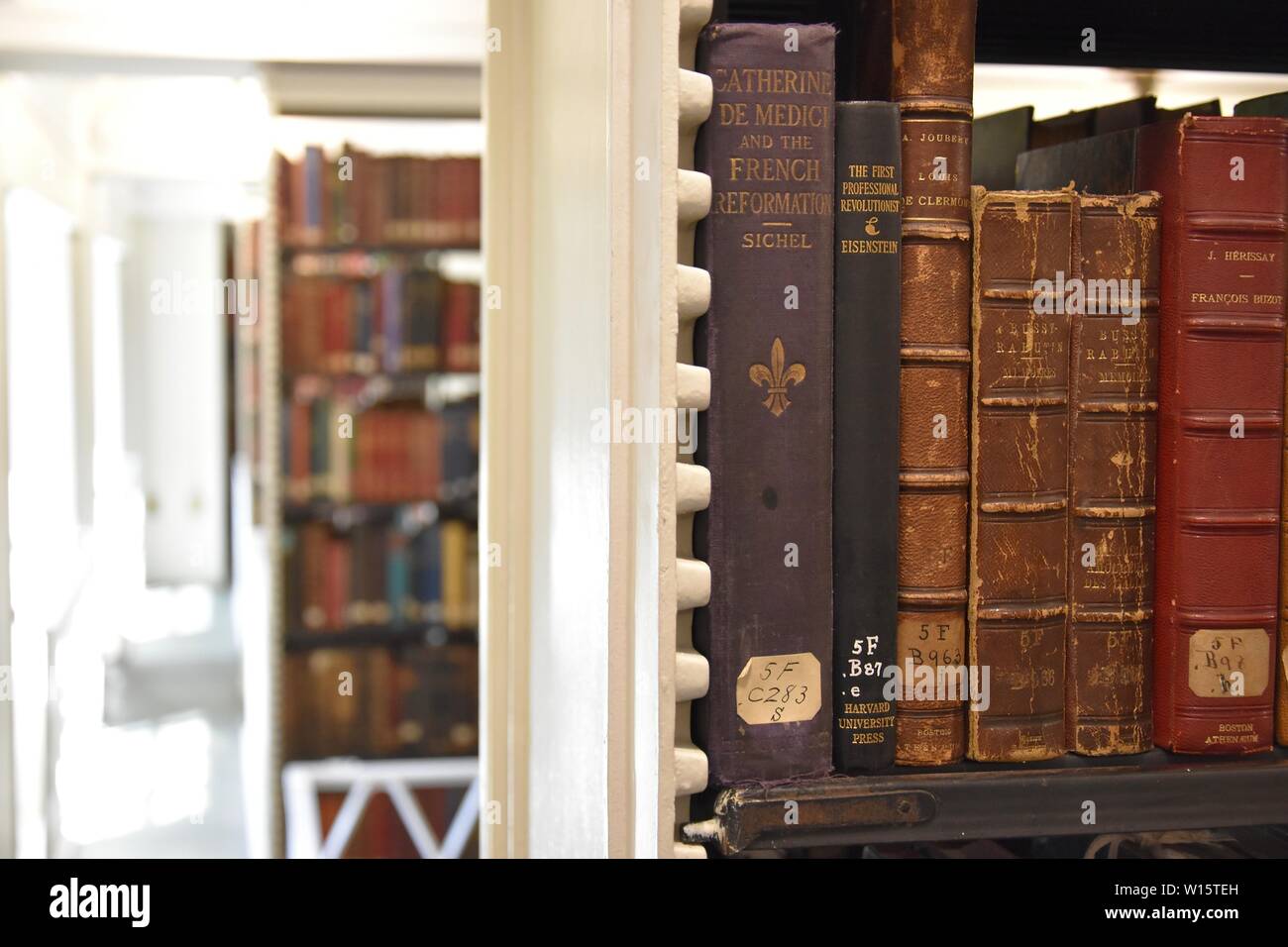 Athenaeum library boston hi-res stock photography and images - Alamy