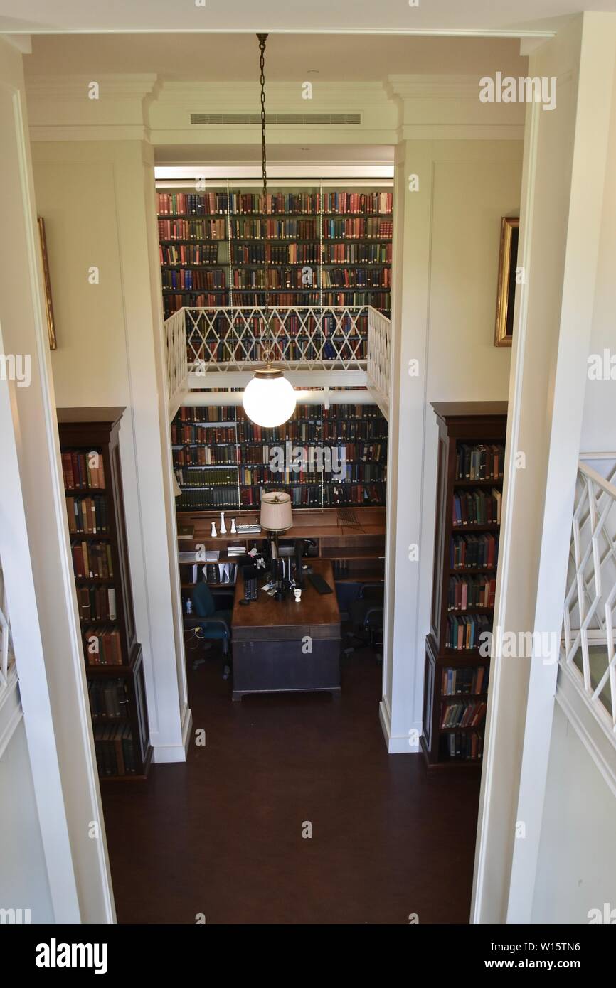 The iconic and historic Boston Athenaeum private membership library ...