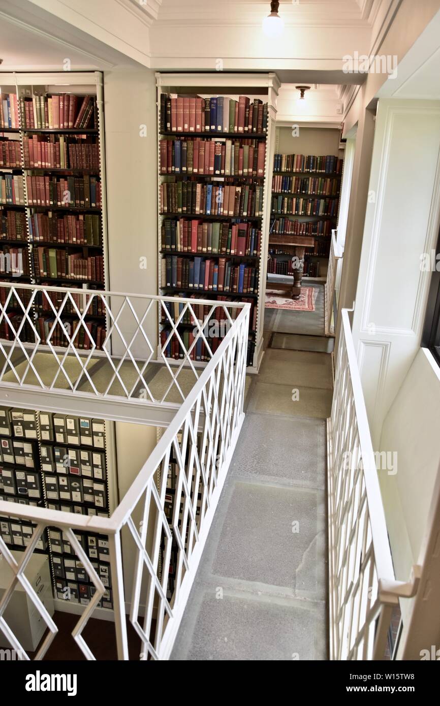 The iconic and historic Boston Athenaeum private membership library ...