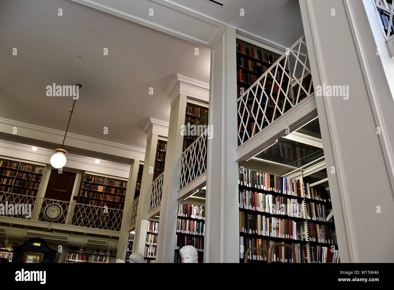 The iconic and historic Boston Athenaeum private membership library ...