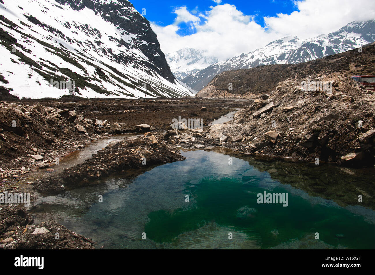 Sikkim glacier hi-res stock photography and images - Alamy