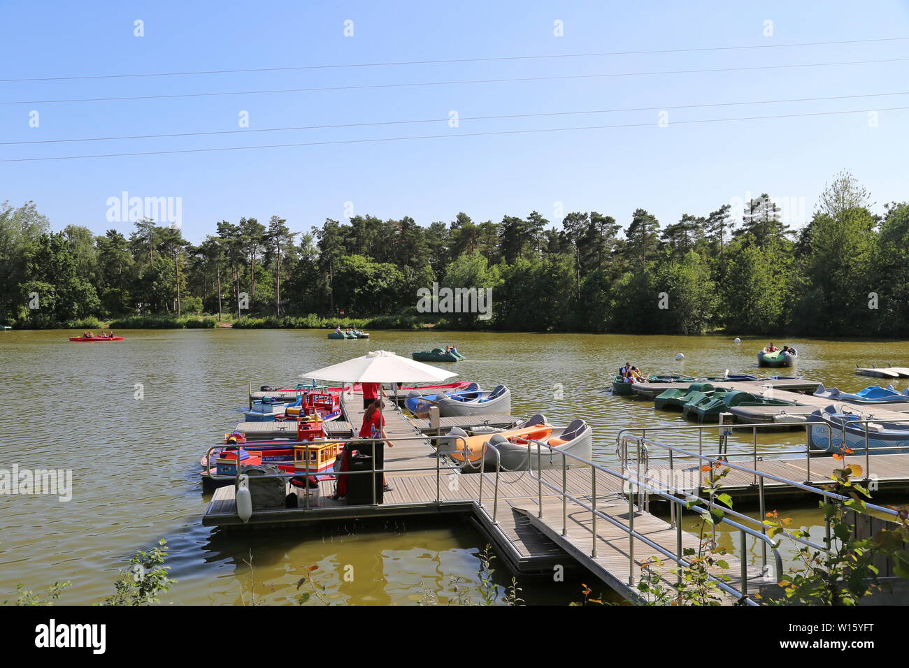 Center Parcs Elveden Forest, Brandon, Suffolk, England, Great Britain ...