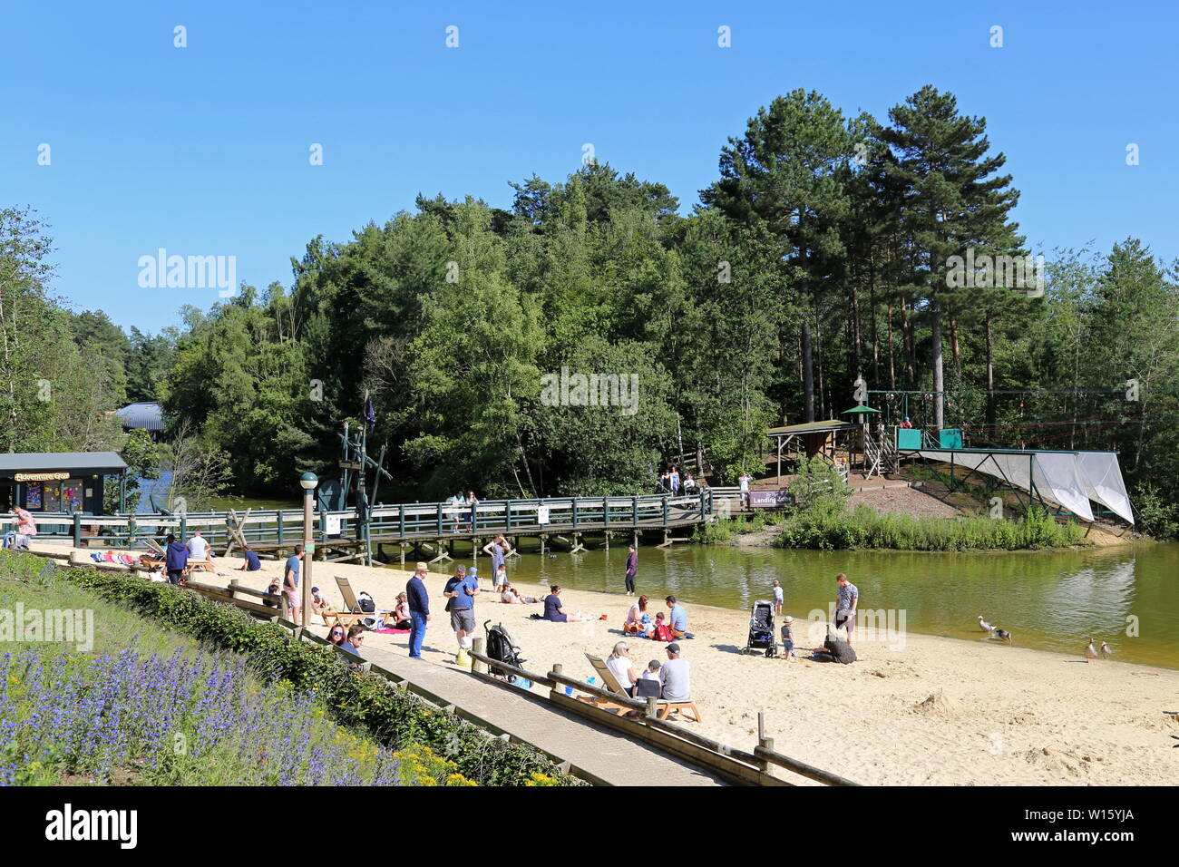 Beach, Center Parcs Elveden Forest, Brandon, Suffolk, England, Great ...