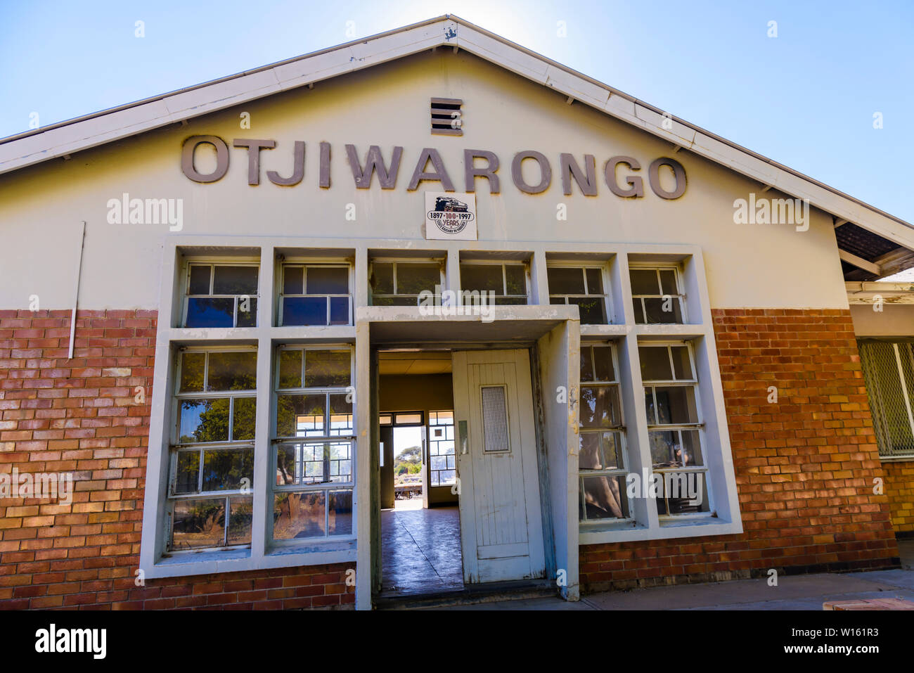 Otjiwarongo train station, Namibia Stock Photo - Alamy