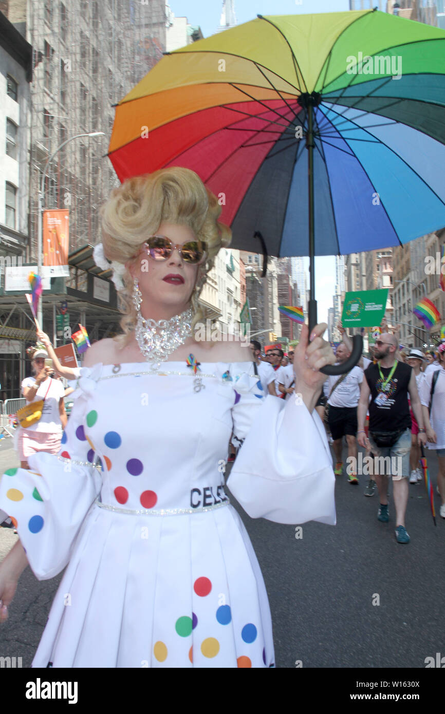 June 30, 2019 - New York, New York, U.S. - World Pride2019/Stonewall 50 ...