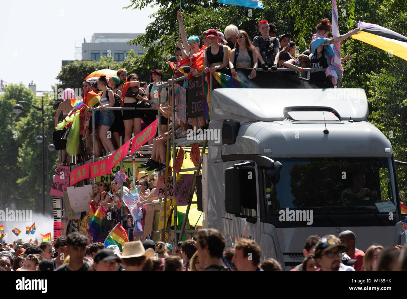 Paris 2019 Gay Pride Stock Photo - Alamy